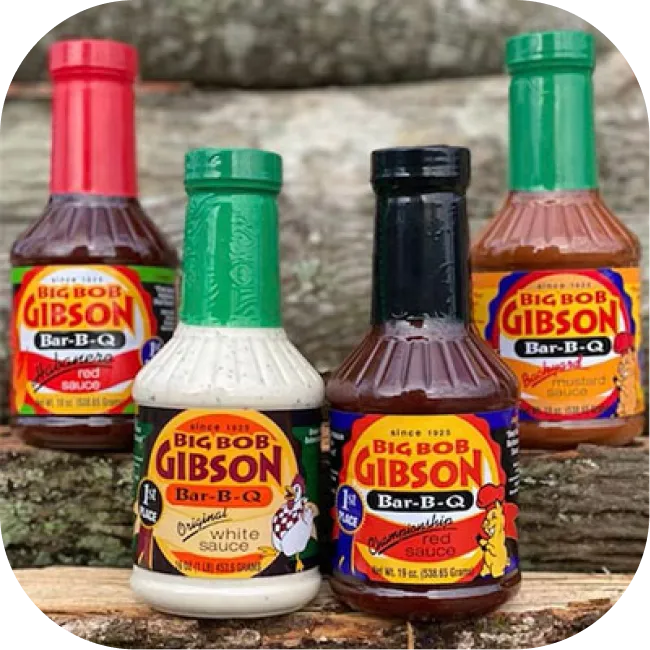 Blue Ribbon Sauce Sample Pack – Big Bob Gibson